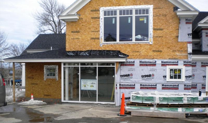 Library construction update | Boothbay Register