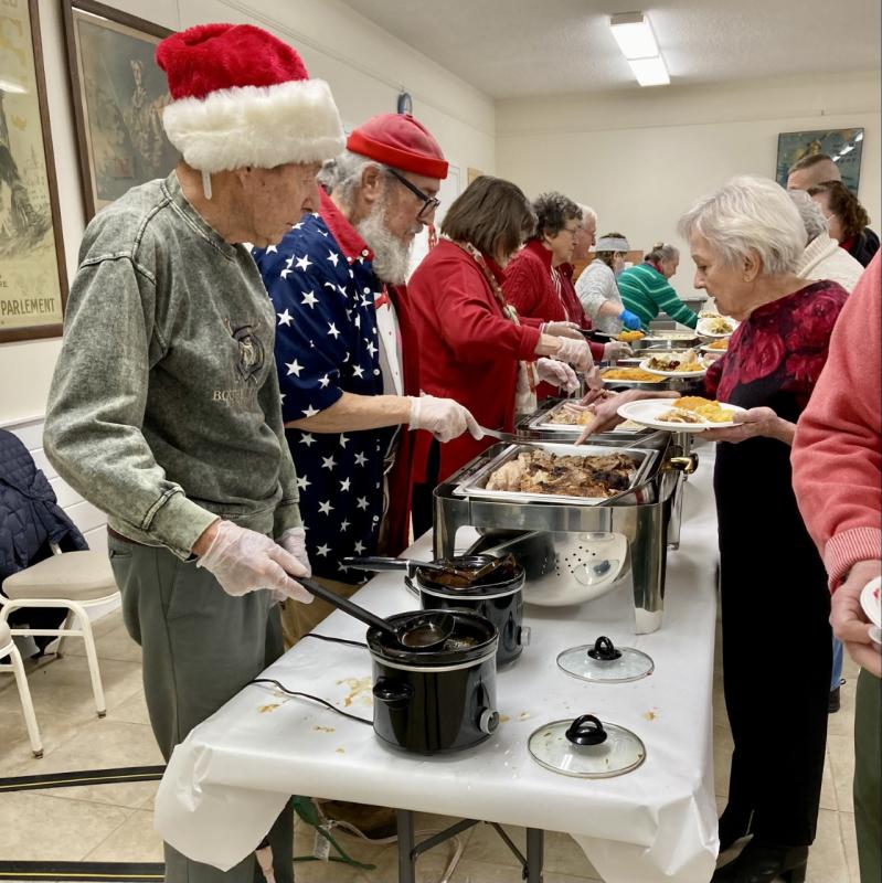 Community Christmas Dinner fuels the flock! | Boothbay Register